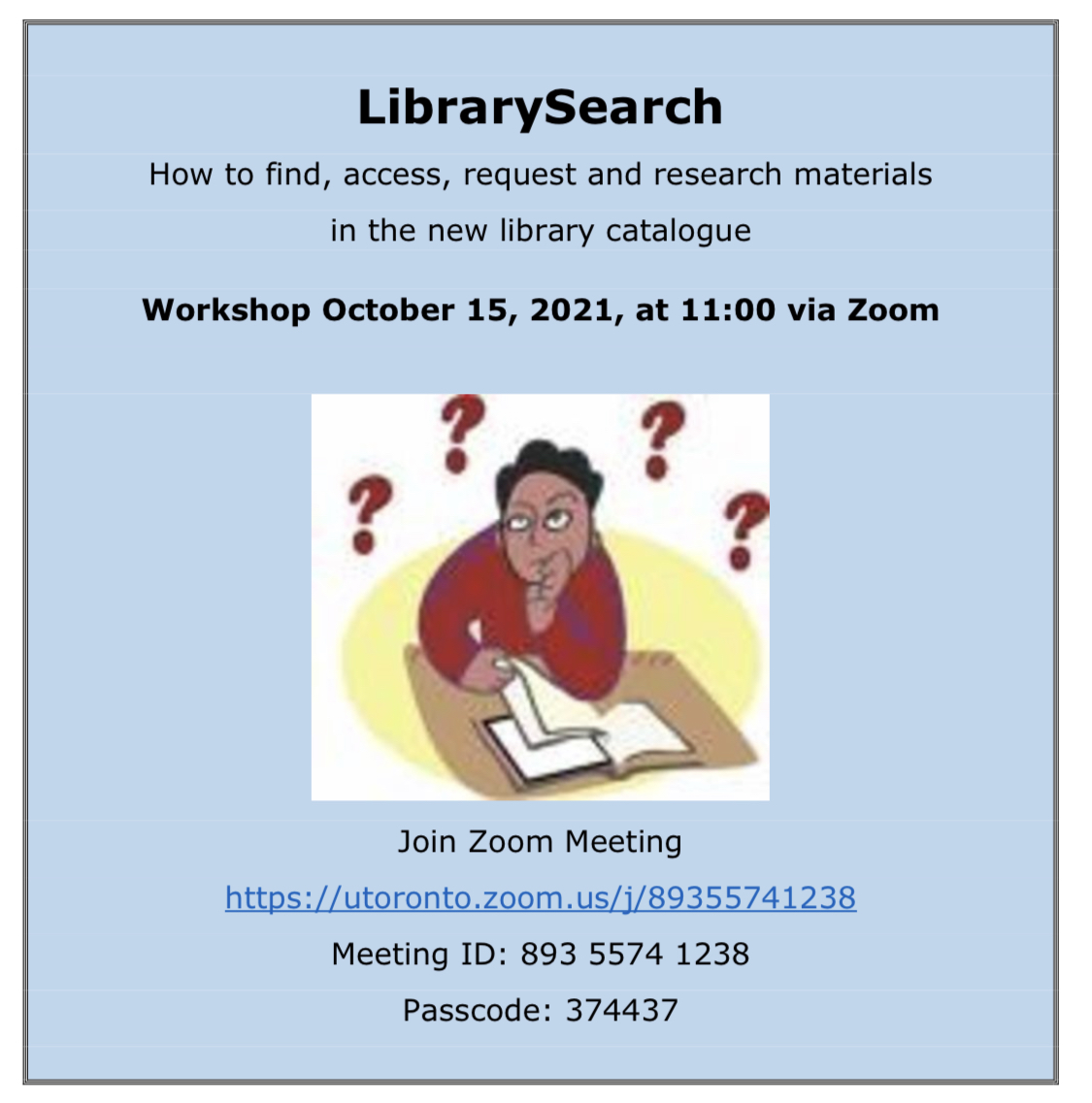 Library Search Workshop - Regis College