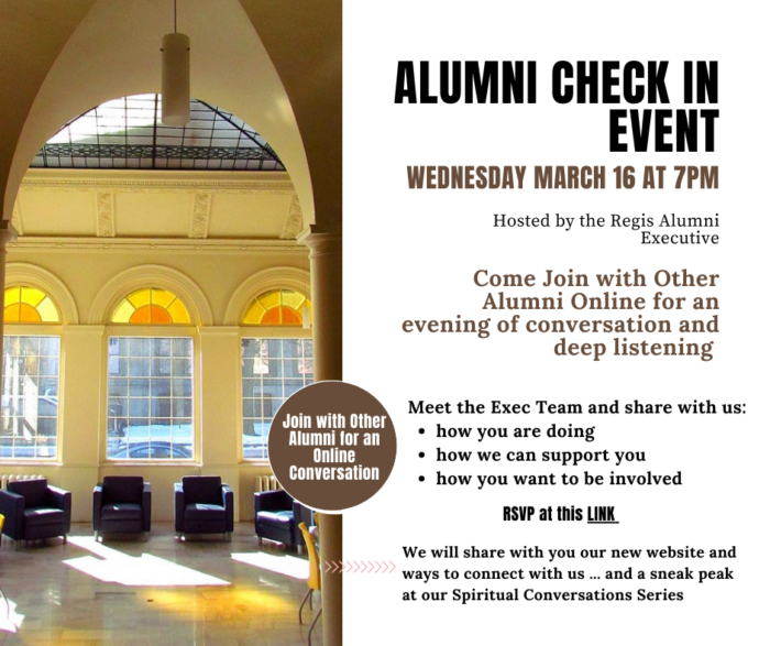 Alumni Check In Event - Regis College
