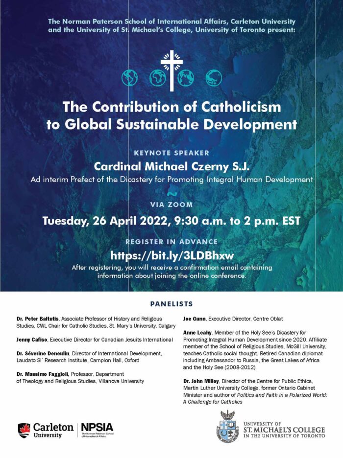 The Contribution of Catholicism to Global Sustainable Development ...