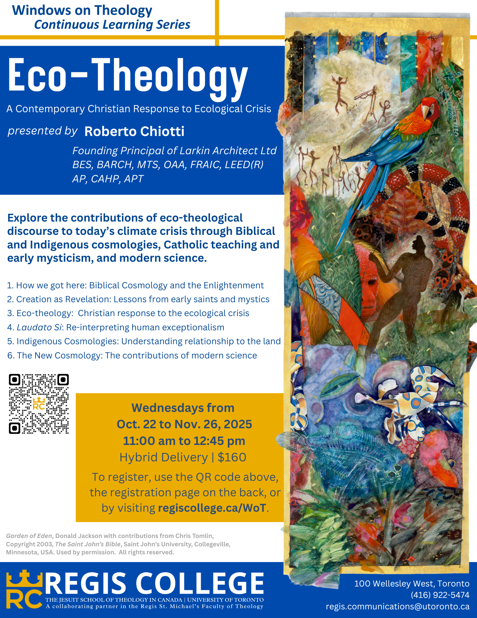 Regis College - Windows on Theology